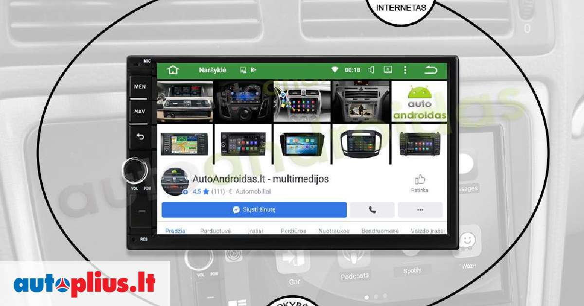 Volvo VOLVO S60 V70 XC70 2004-07 Android multimedija navigacija ...