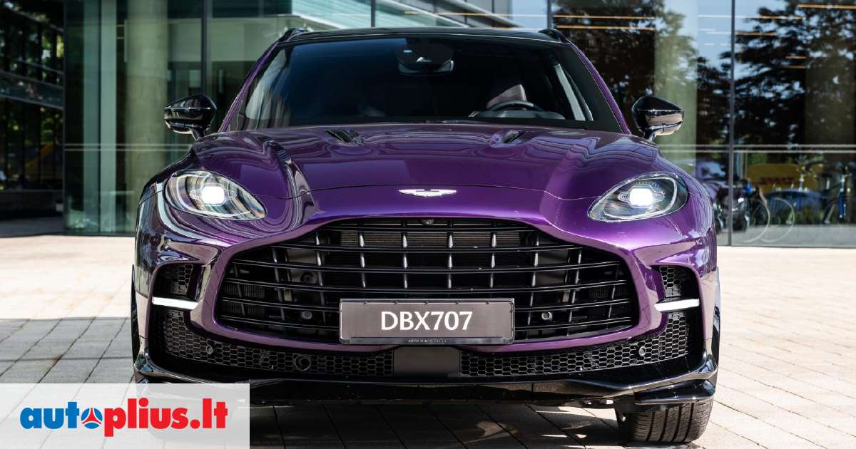Aston Martin DBX, 4.0 l., visureigis / krosoveris 2023-07 m., | A25169817