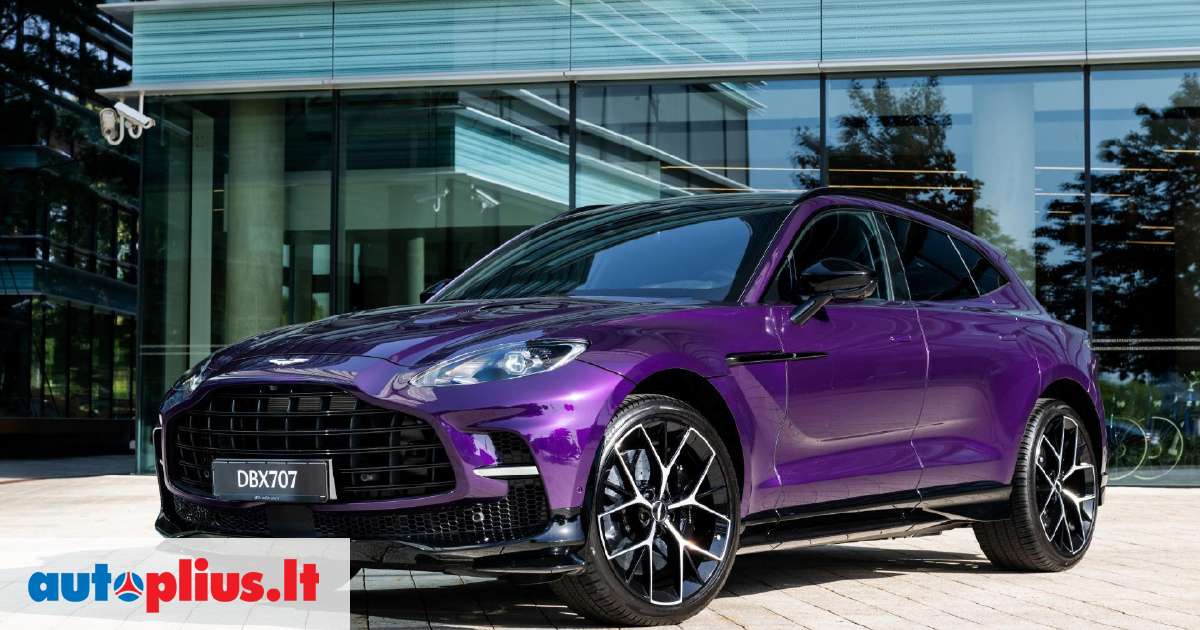Aston Martin DBX, 4.0 l., visureigis / krosoveris 2023-07 m., | A25169817