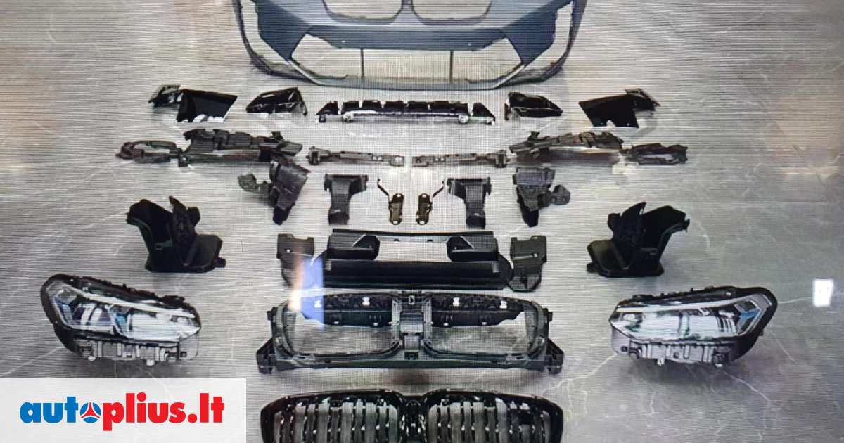 BMW X3 Body kit lci bmw g01 x3m style tinka nuo 17 21 m modeliams s ...
