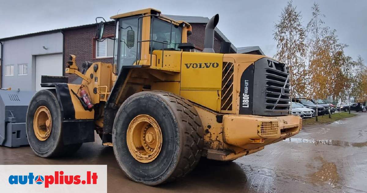 Volvo L180 F HI-LIFT, frontaliniai krautuvai 2010 m., | A25257391
