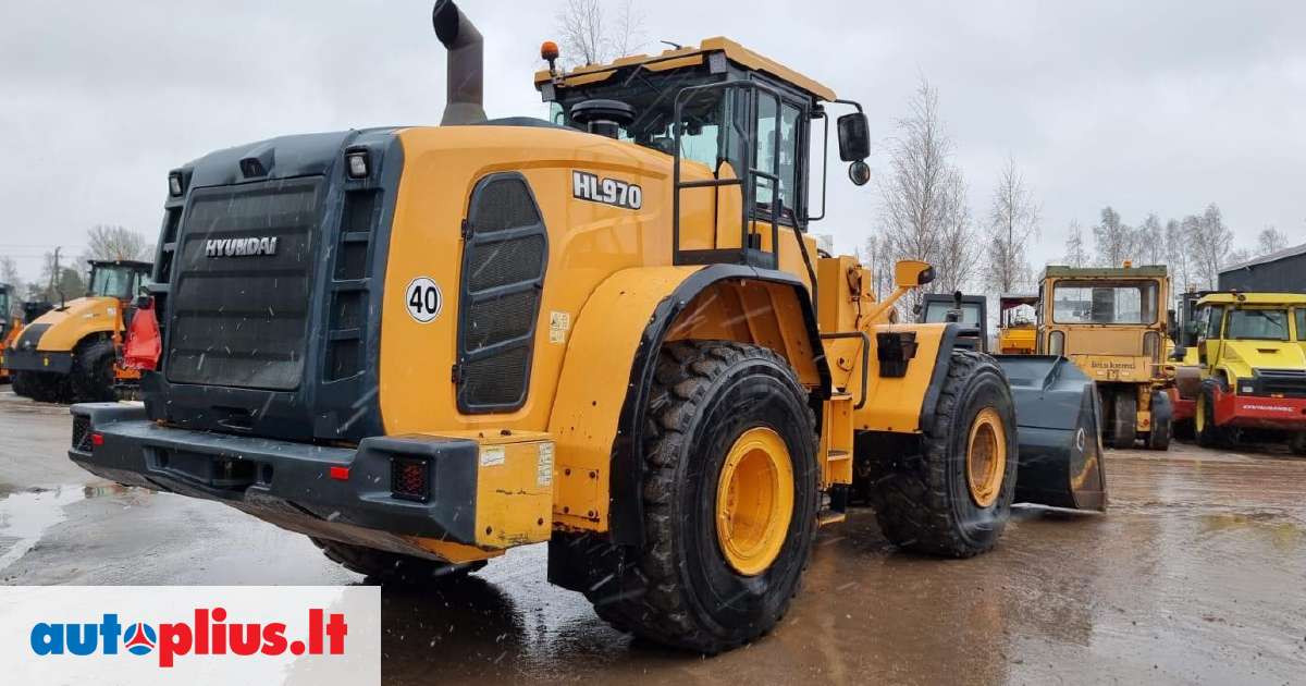 Hyundai HL 970, фронтальные погрузчики 2017 m., | A25259995
