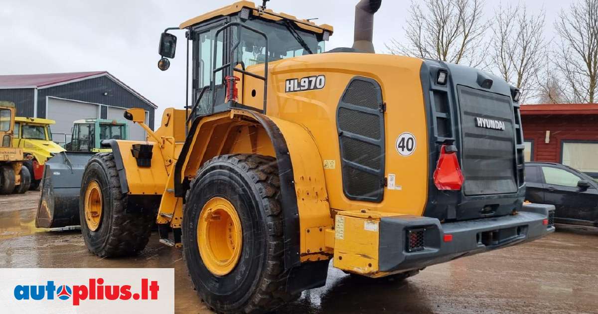 Hyundai HL 970, фронтальные погрузчики 2017 m., | A25259995