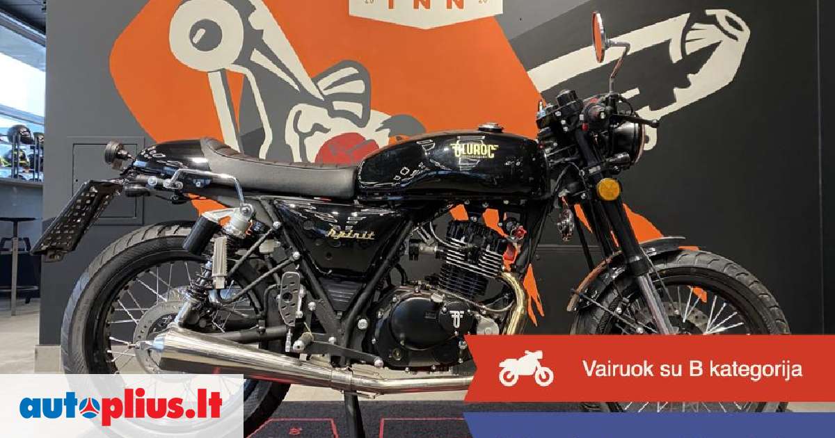 BLUROC Spirit 125cc, street / klasikiniai 2025 m., | A25093026
