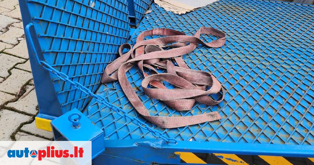 -Kita- Mobili rampa, sandėliavimo technika 2016 m., | A25302613