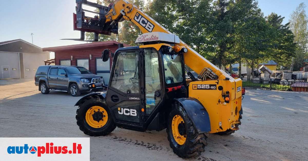 JCB 525-60 Hi-Viz, teleskopiniai krautuvai 2017 m., | A25315791