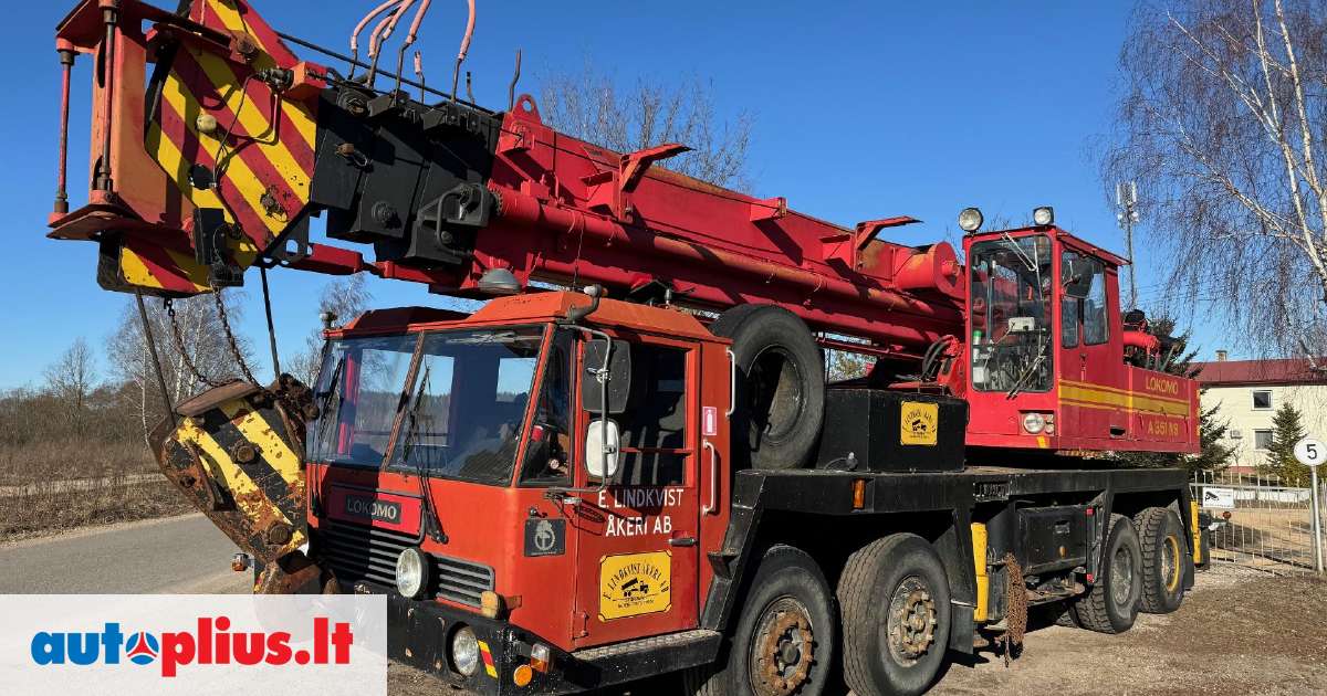 LOKOMO A351N, crane 1991 m., | A25352737