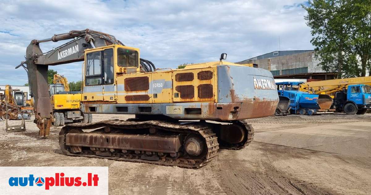 Volvo Akerman EC450, ekskavatoriai 2000 m., | A25353863