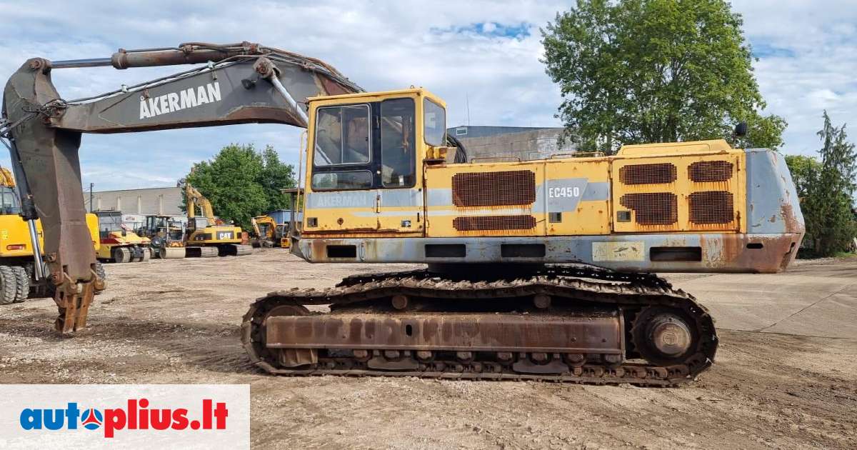 Volvo Akerman EC450, ekskavatoriai 2000 m., | A25353863