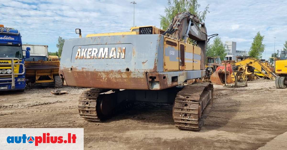 Volvo Akerman EC450, ekskavatoriai 2000 m., | A25353863