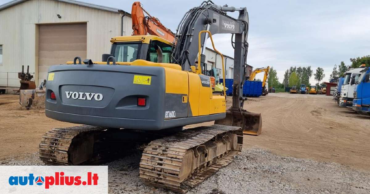 Volvo EC160 CL, ekskavatoriai 2009 m., | A25354001