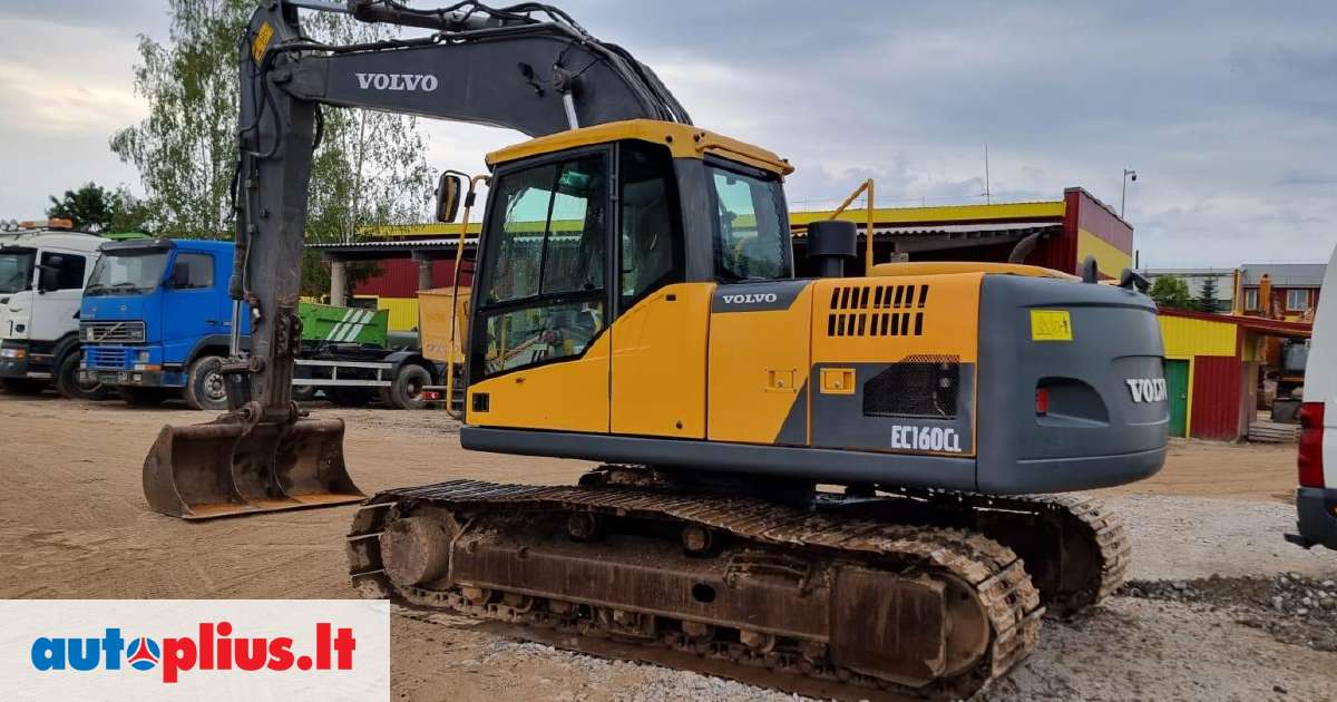 Volvo EC160 CL, ekskavatoriai 2009 m., | A25354001