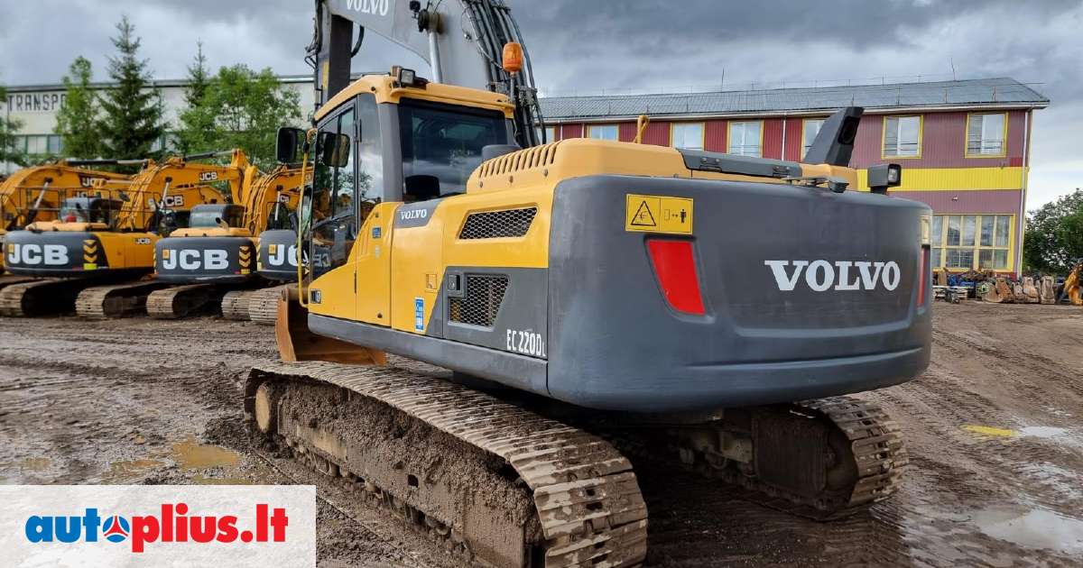 Volvo EC220 D, ekskavatoriai 2013 m., | A25355019