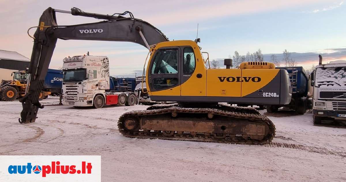Volvo EC240 LC, ekskavatoriai 2004 m., | A25355661