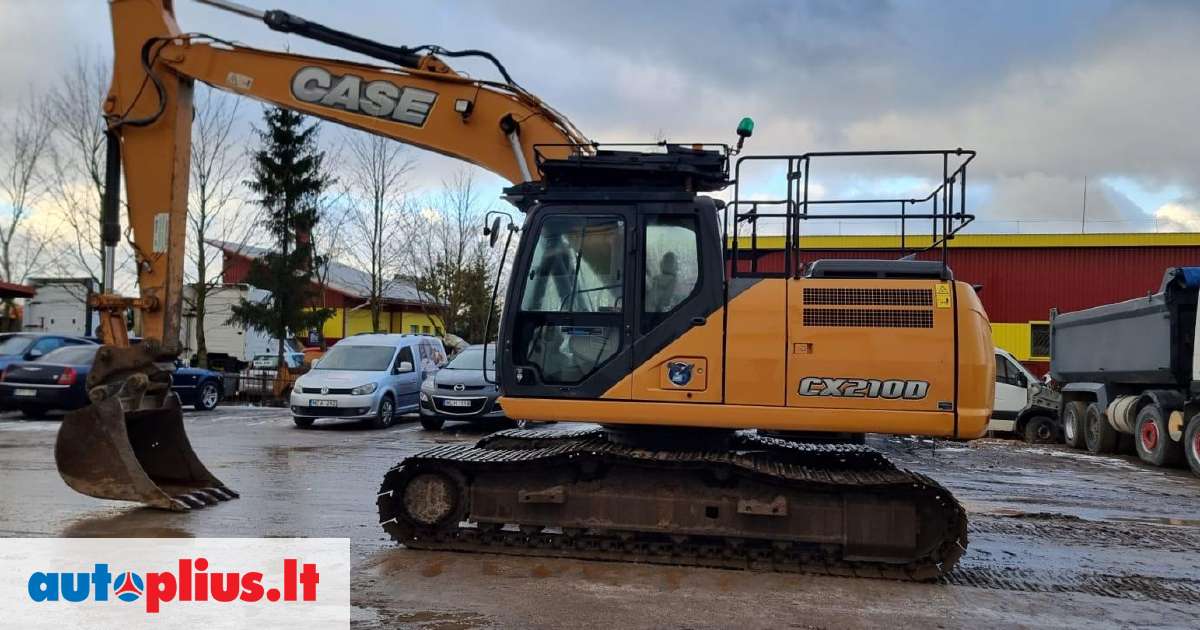 Case CX210 D, ekskavatoriai 2018 m., | A25364439