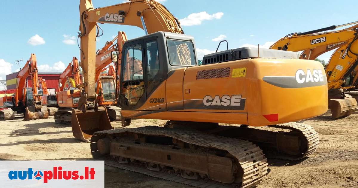 Case CX240 B, ekskavatoriai 2009 m., | A25364927