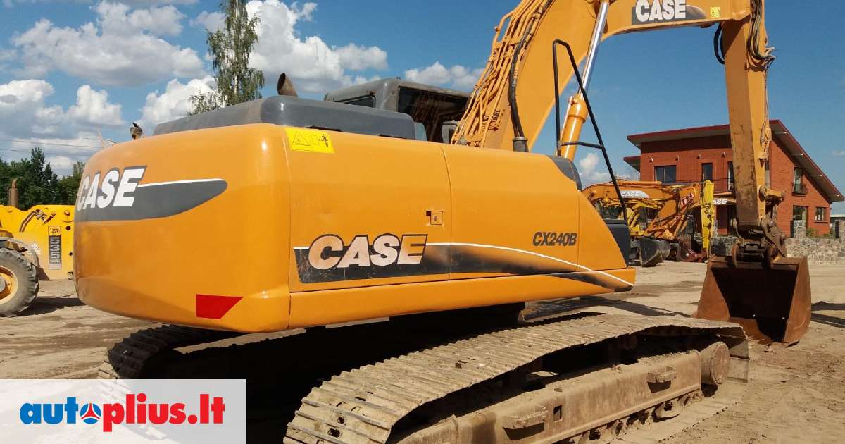 Case CX240 B, ekskavatoriai 2009 m., | A25364927