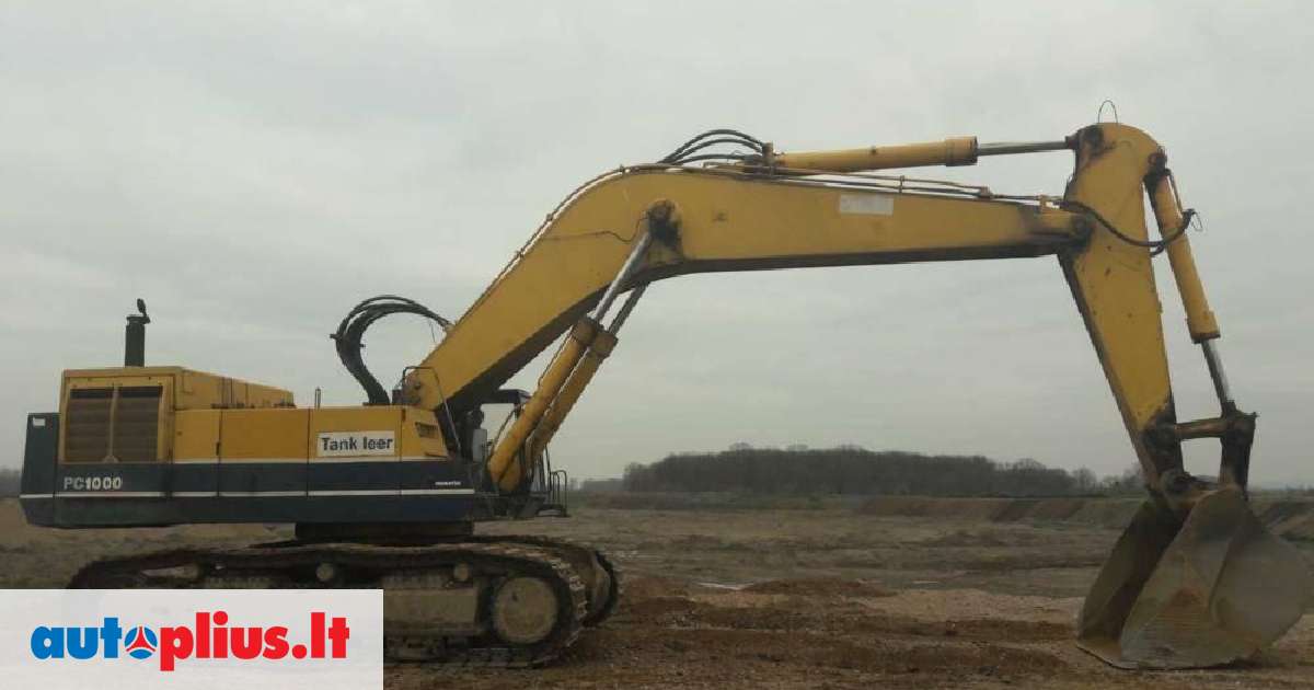 Komatsu PC 1000-1, ekskavatoriai 1998 m., | A25365937