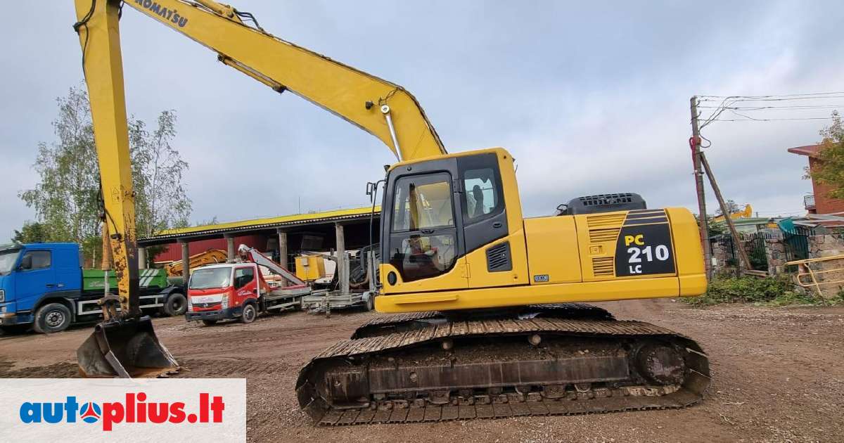 Komatsu PC 210-8SLF, ekskavatoriai 2014 m., | A25366061