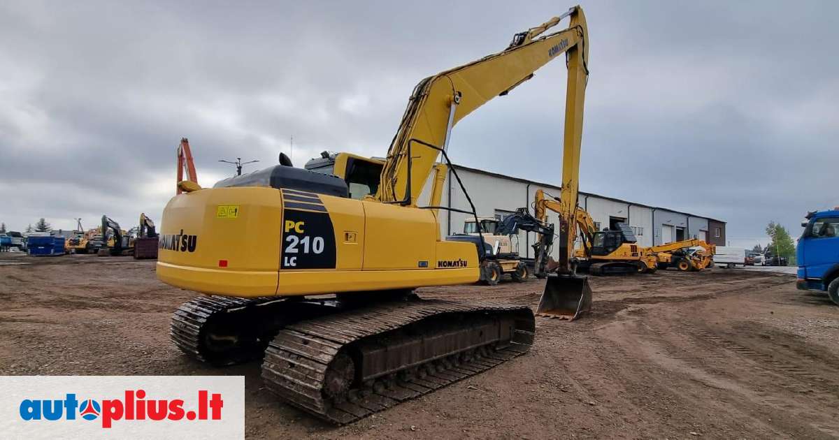 Komatsu PC 210-8SLF, ekskavatoriai 2014 m., | A25366061