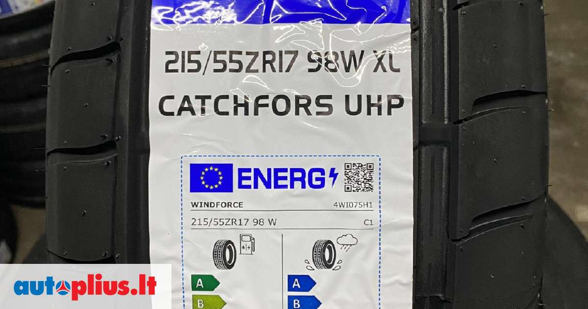 Windforce Catchfors UHP, vasarinės 215/55 R17 | A25374291