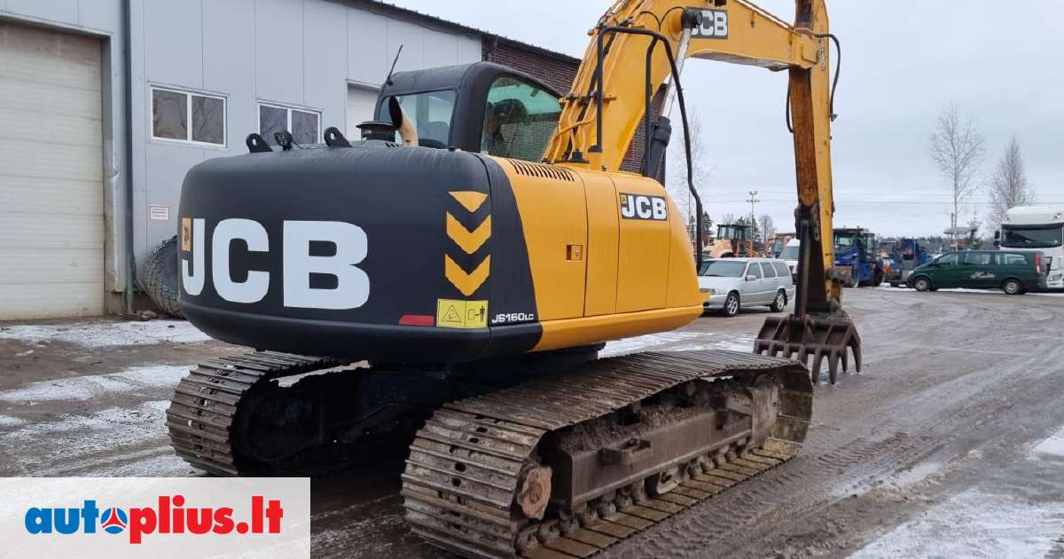 JCB JS160 LC, ekskavatoriai 2012 m., | A25383581