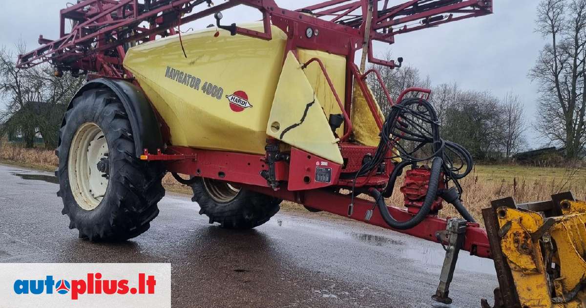 Hardi NAVIGATOR 4000, purkštuvai 2008 m., | A25396759