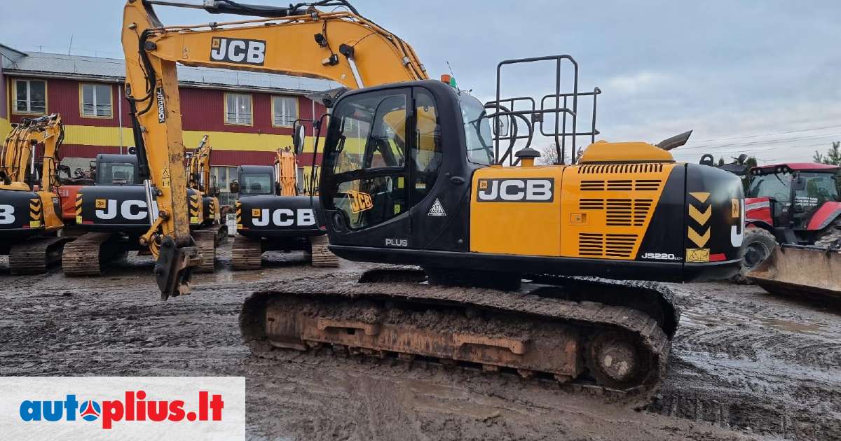 JCB JS220LC (PLUS), ekskavatoriai 2018 m., | A25399321