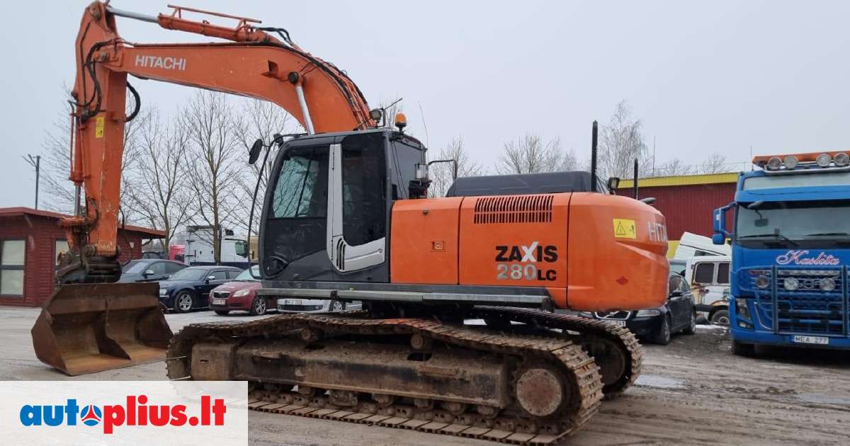 Hitachi ZX280 LC-3, ekskavatoriai 2012 m., | A25404923