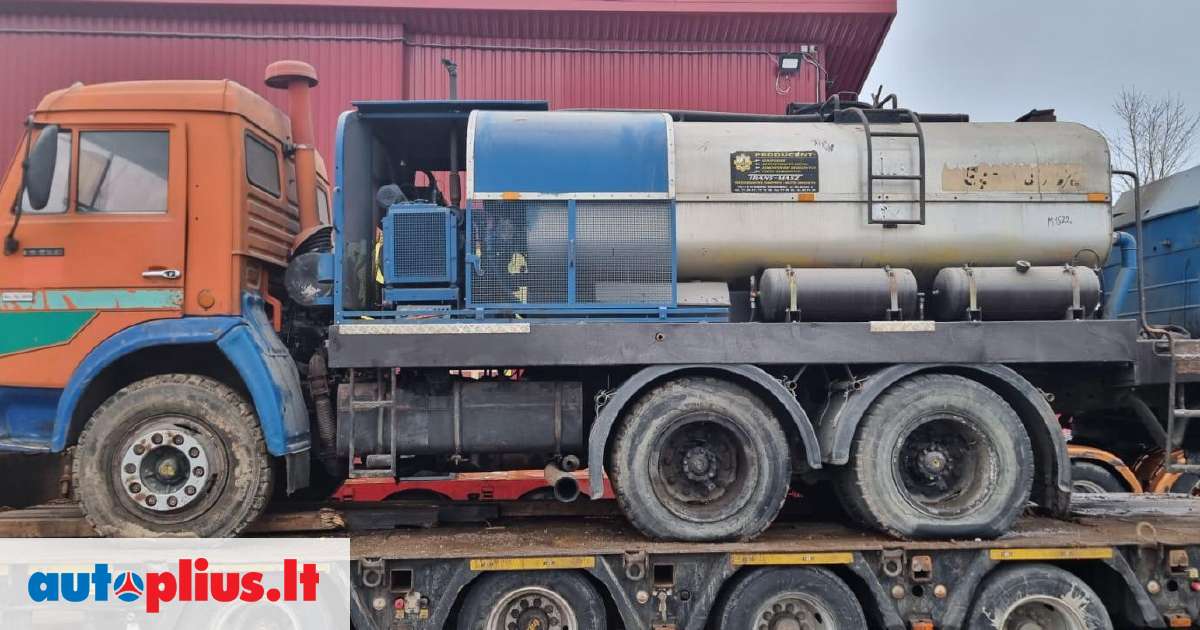 Kamaz EURO 3 TURBO ASPHALT SPRAYER, kelių tiesimo mašinos 2010 m ...