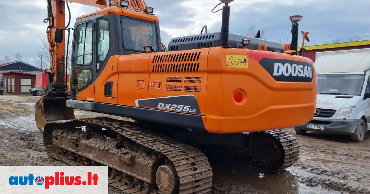 Doosan DX 255 LC-3, ekskavatoriai 2014 m., | A25474335
