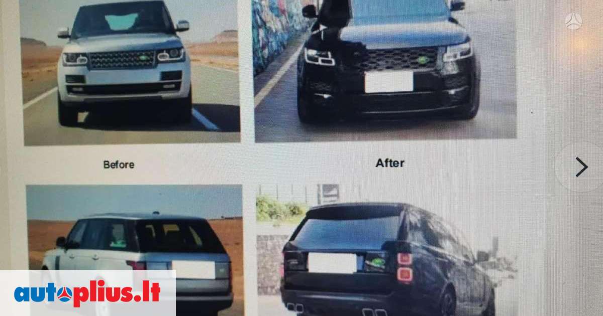 Land Rover Range Rover 405 svo oem style apdailos komplektai rover ...