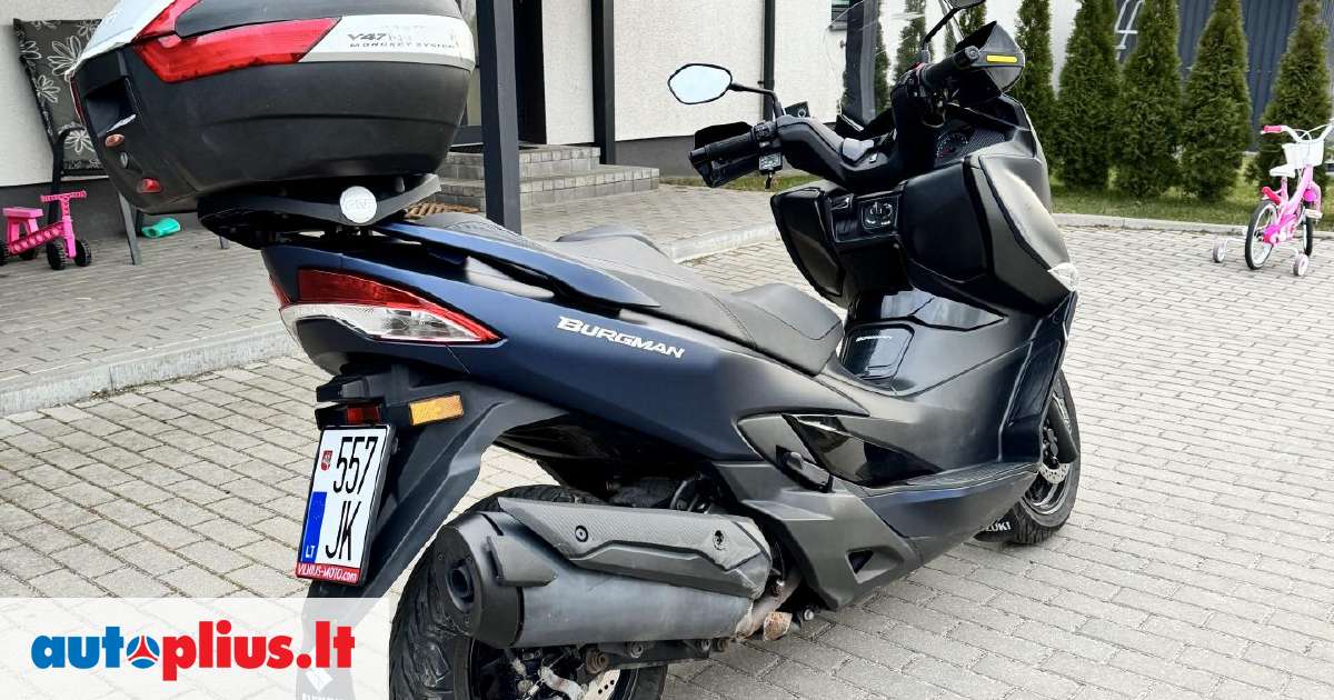 Suzuki Burgman, motoroleriai / mopedai 2020-09 m., | A25531277