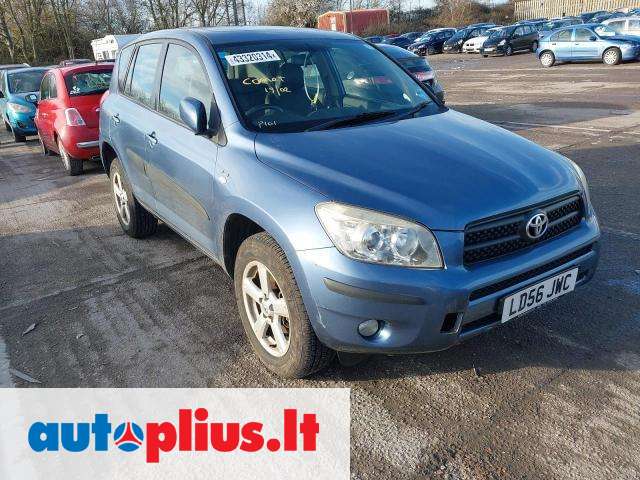 Toyota RAV4 dalimis. Toyota rav 4 2007 metų variklio kubatūra 2 2 ...