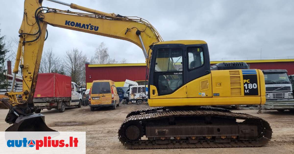 Komatsu PC180 LC-7EO, ekskavatoriai 2007 m., | A25568789