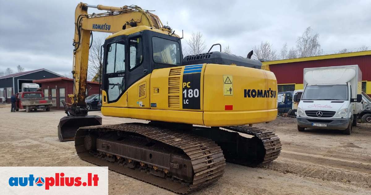 Komatsu PC180 LC-7EO, ekskavatoriai 2007 m., | A25568789