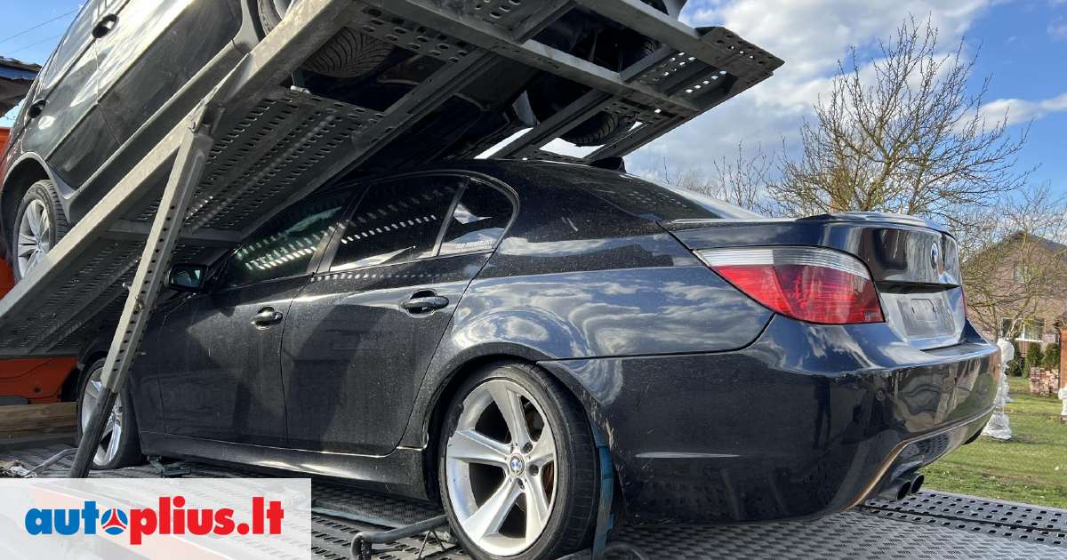 BMW 530 dalimis. Spalvos kodas carbon sw 416 2006 m., | A25574947
