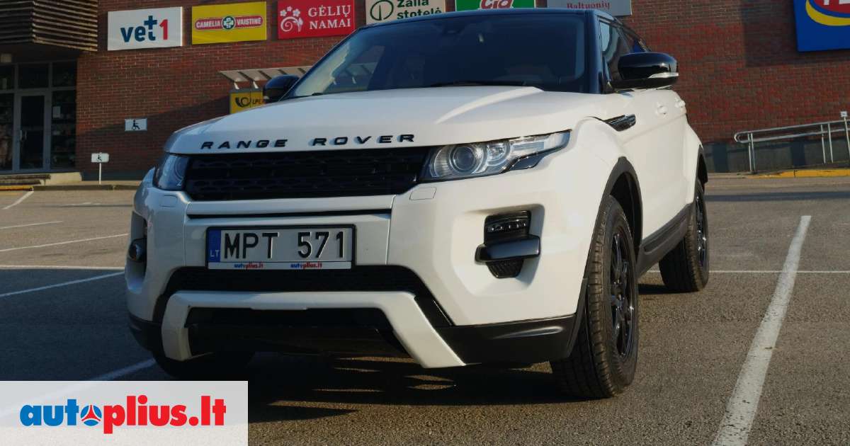 Land Rover Evoque, 2.2 l., visureigis / krosoveris 2013 m., | A25592635