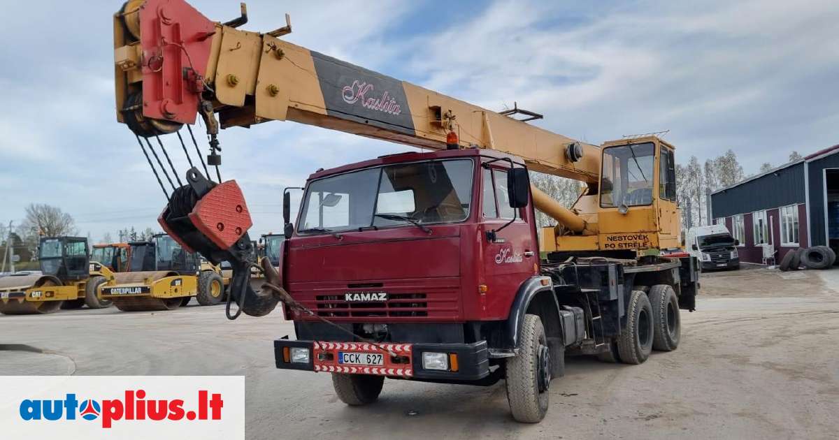 Kamaz 25 T, kranai 2009 m., | A25648833