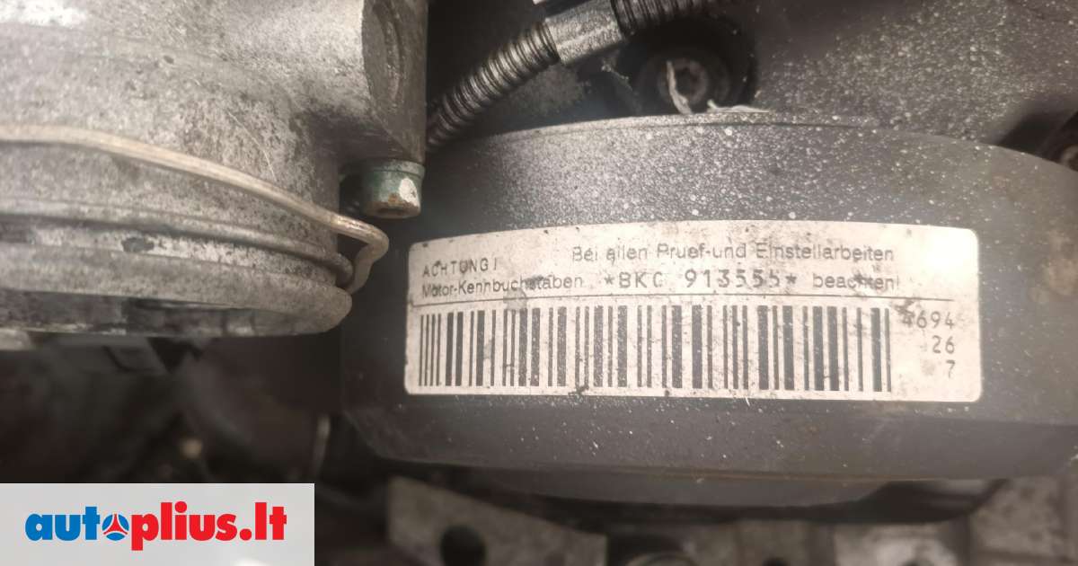 Volkswagen Golf, Bkc/bxe, Turime didelį kiekį įvairių markių ...