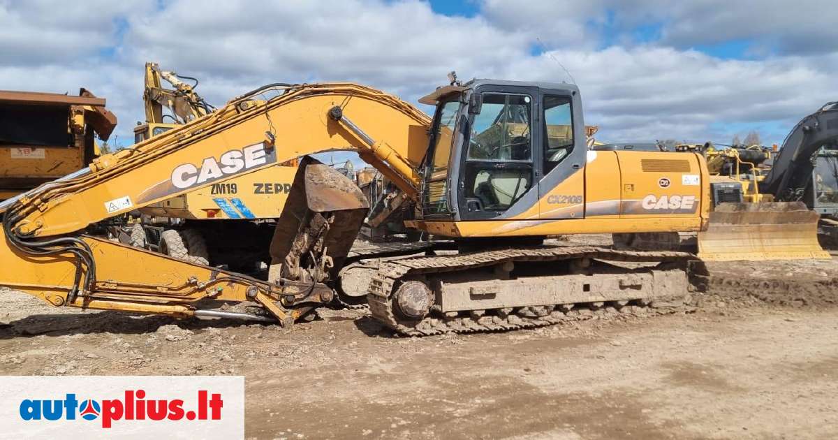 Case CX 210B, ekskavatoriai 2009 m., | A25665645