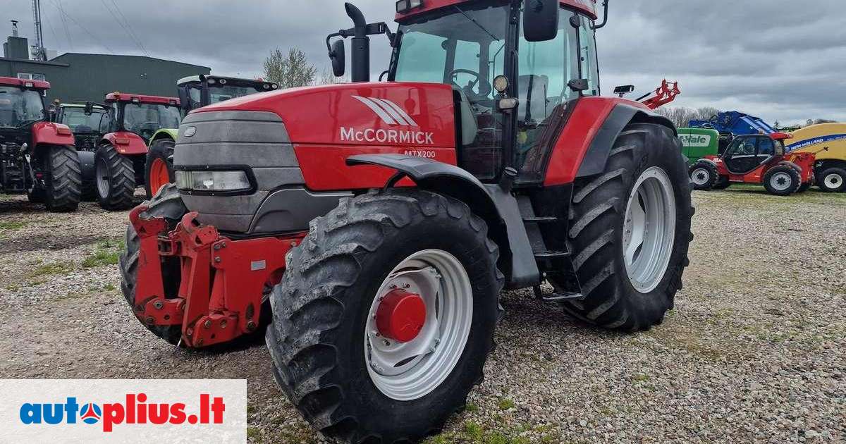 McCORMICK McCormick MTX 200, traktoriai 2004 m., | A25675524