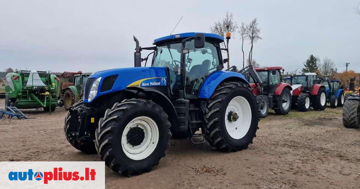 New Holland New Holland T7040, traktoriai 2008 m., | A25675534
