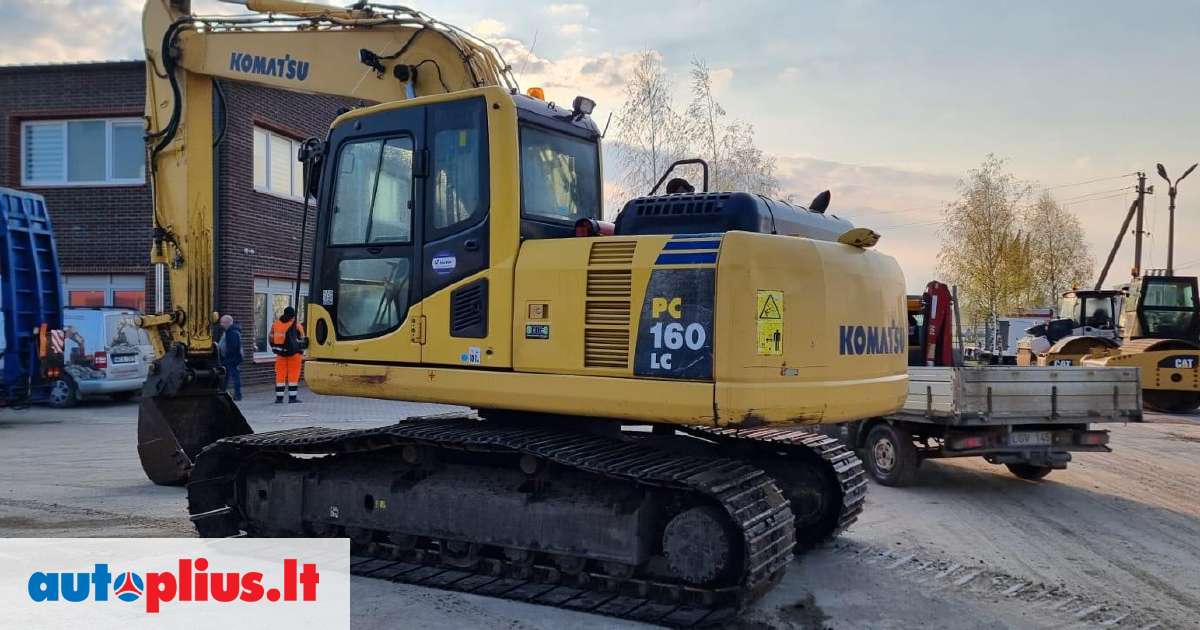 Komatsu PC 160 LC - 8, ekskavatoriai 2013 m., | A25732962