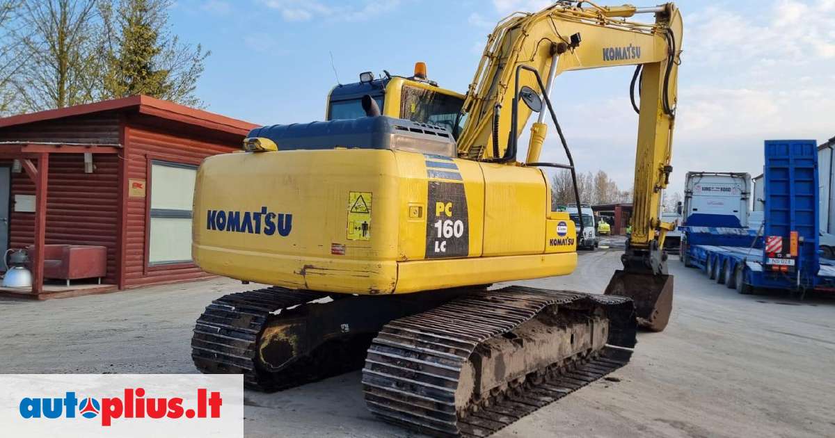 Komatsu PC 160 LC - 8, ekskavatoriai 2013 m., | A25732962