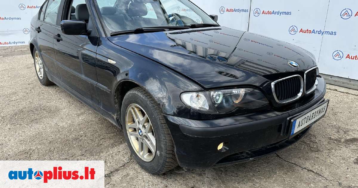 BMW 318 Bmw e46 318d 2003m 110kw dalimis pradėtas ardyti 2024 04 29 ...