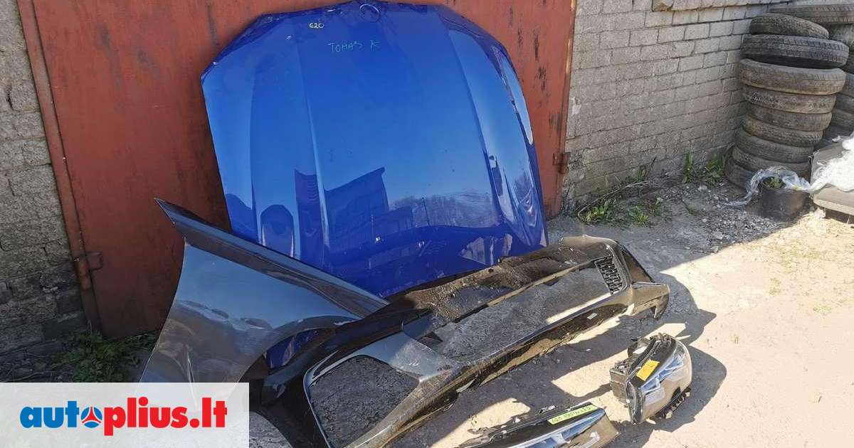 BMW 3 serija M pack bamperiai led adaptive led zibintai 2020-05 m ...