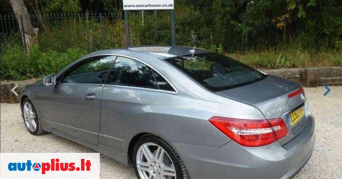 Mercedes-Benz E350 Pilnas amg pilnas amg paketas vairas amg su lapkem ...