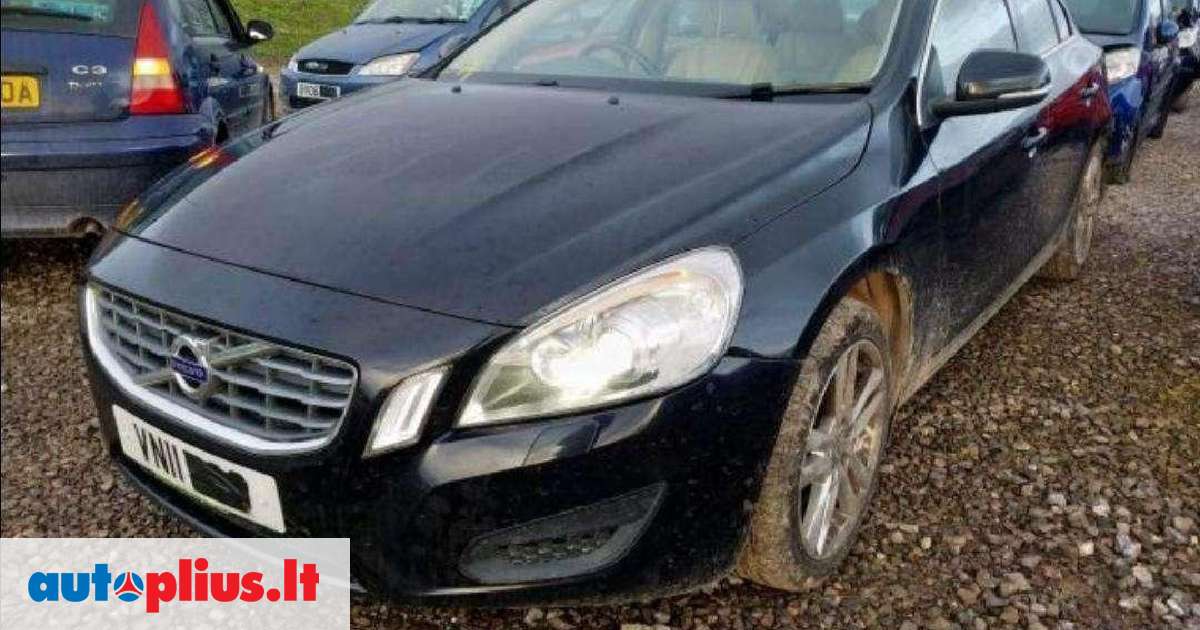 Volvo S60 Yv1fs84a1b2055170 kebulo spalva black sapphire euro 5 dalių p ...