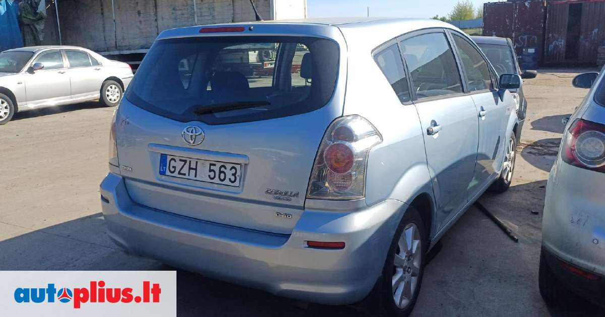 Toyota Corolla Verso dalimis 2006 m., | A24350108